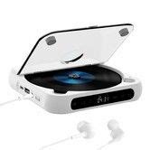Rechargeable Portable CD Player With Bluetooth Compact Anti Skip Shockproof Portable CD Player