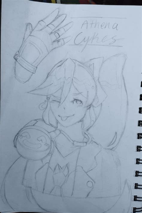 Heres A Drawing Of Athena
