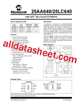 LC I P Datasheet PDF Microchip Technology