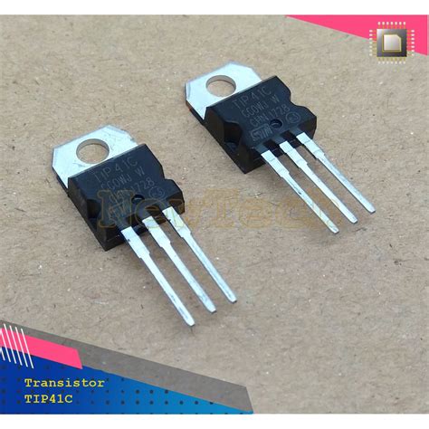 Tip41c Transistor Datasheet Pinout And Test Circuits 60 Off
