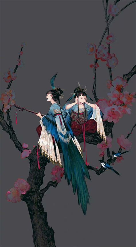 Lamphuong Y Xuy Ng Nguy T Character Illustration Japanese Art Asian Painting