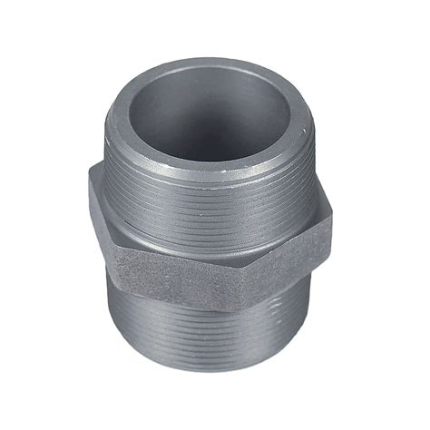 Thr NPT Hexagon Nipples Carbon Steel Fittings Lb NPT SW