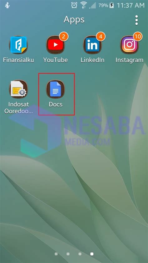 Cara Mengedit Microsoft Word Di HP Android Lengkap Gambar
