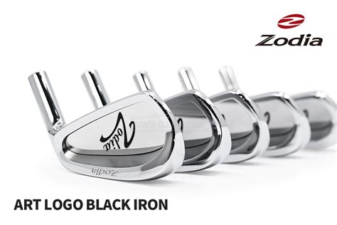 조디아 Zodia 아트 로고 블랙 Art Logo Black 6 P5i Ir