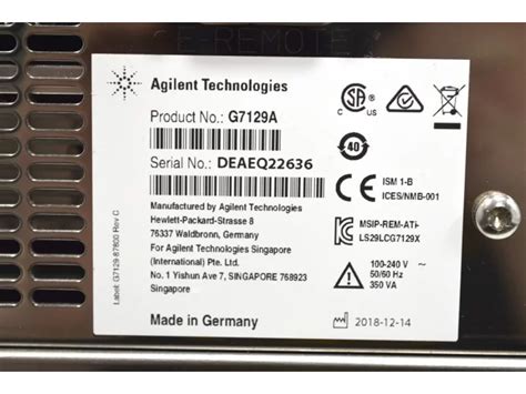 Agilent Infinity Ll GPC System With Variable Wavelength And Refractive Index Detectors