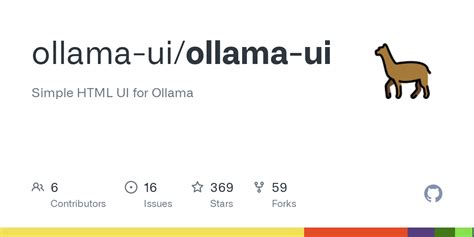 Issues · Ollama Uiollama Ui · Github