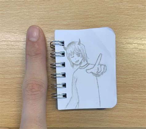 I Drew Mem On My Tiny Notepadfinger For Scale Roshinoko