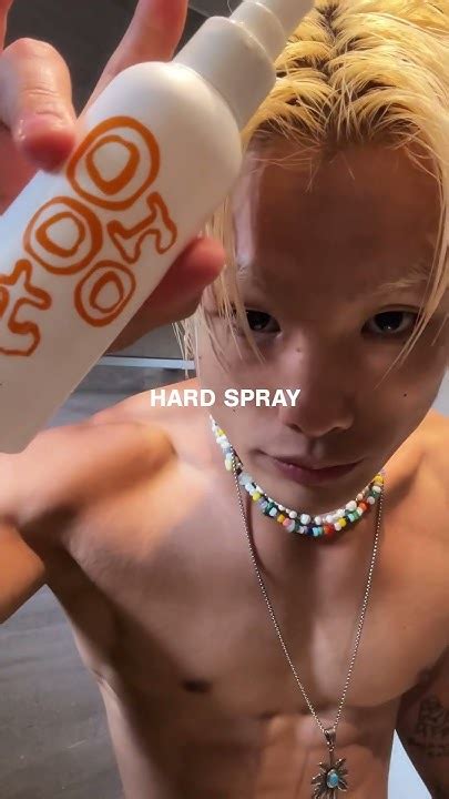 남자 탈색머리 셀프 스타일링 팁 🥥🌴 Youtube