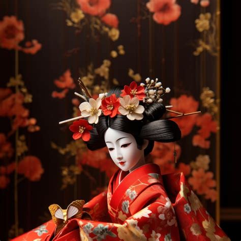 Hina Doll Adult Robe Representation Premium Ai Generated Image