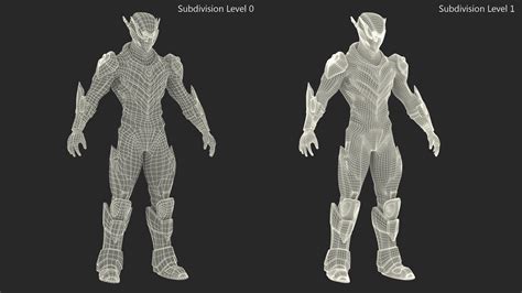 3d Model Sci Fi Combat Robot Character Rigged For Maya 3d Molier International