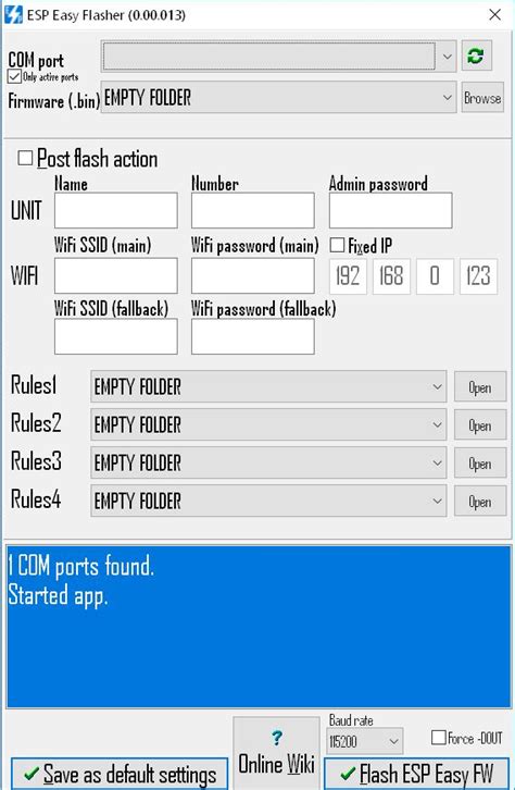 no com ports avalible com port list empty · issue 1 · grovkillen esp