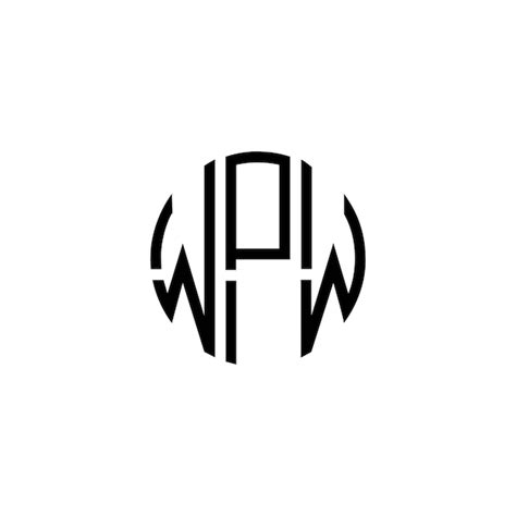Wpw Monogram Logo Premium Ai Generated Vector