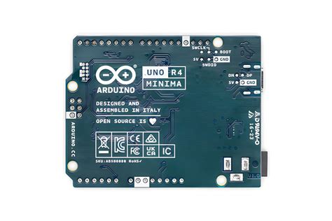 Official Arduino Uno R4 Minima Development Board Genuine Arduino Board Rapid Robotics Australia