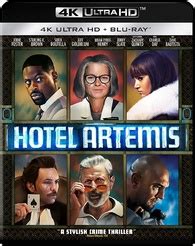 Hotel Artemis 4k Blu Ray 4k Ultra Hd Blu Ray