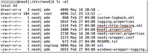 ubuntu cant edit neo4j properties file on azure hosted neo4j instance