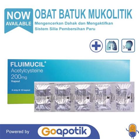 Jual Fluimucil 200 Mg Strip 10 Kapsul Shopee Indonesia