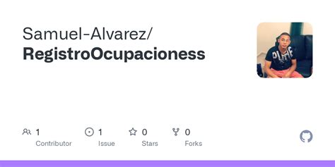Github Samuel Alvarezregistroocupacioness