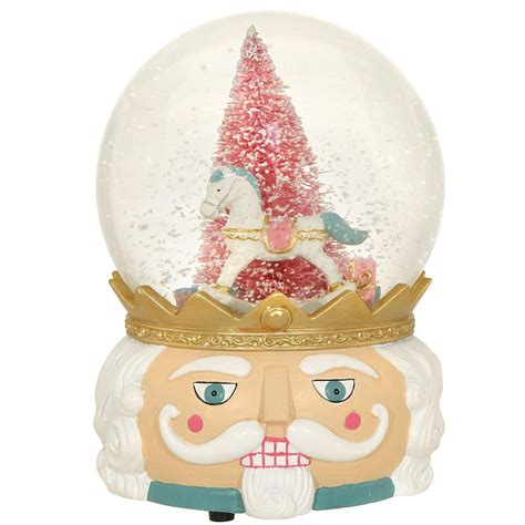 Christmas Nutcracker Musical Snow Globe