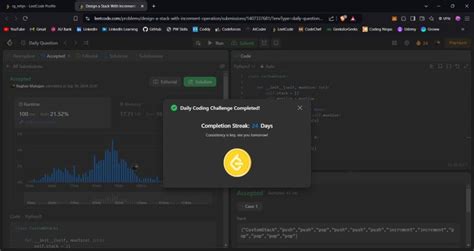 raghav mahajan on linkedin 30daysofleetcode keepcoding leetcode