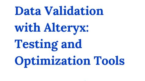 Alteryx Advanced Coursera