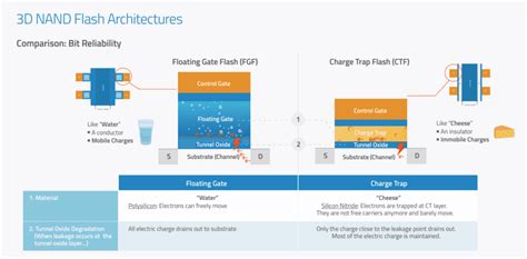 Charge Trap Flash Vs Floating Gate Endurance Reliability And Performance