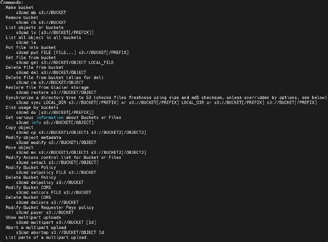 s3cmd tool command line s3 client untuk linux dan mac os
