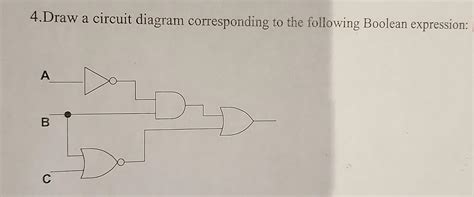 Solved Draw A Circuit Diagram Corresponding To The Chegg