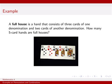 Permutations And Combinations Examples Ppt