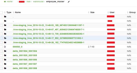 Hortonworks Data Platform Issue While Updating Hive Table Stack