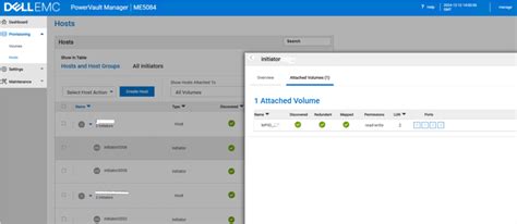 Powervault Me5 Directly Connected Initiators Show A Redundancy Warning Dell Latvia