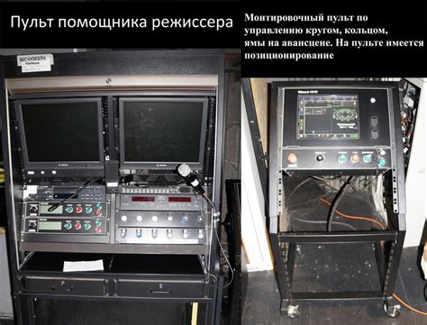 Аппаратура и планы сцен