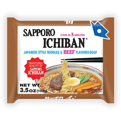 Sapporo Ichiban Beef Ramen 100g Hungry Ninja