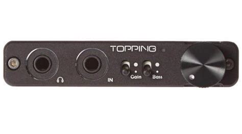 Topping Nx3 Hifi Portable Headphone Amplifier Black Everything Else