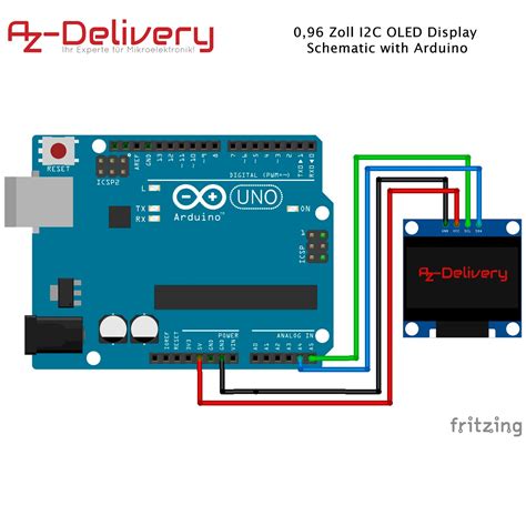 Oled I2c Display Für Arduino Und Raspberry Pi Mikrocontroller Blog