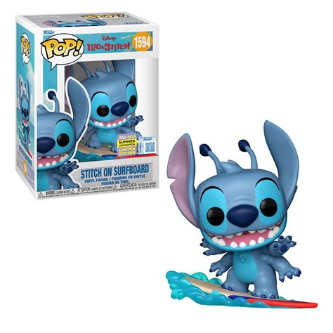 Pop Movies Lilo And Stitch Stitch On Surfboard Convention Special