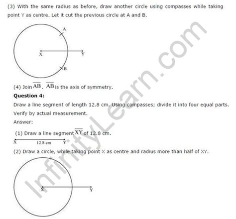 NCERT Solutions For Class Maths Practical Geometry Exercise Infinity Learn By Sri Chaitanya