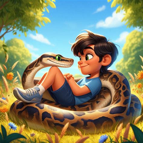 Pythons Love And Affection 1 By Nathanhaworth On Deviantart