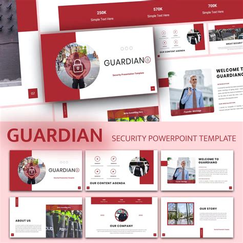 Guardian Security Powerpoint Template Masterbundles