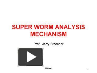 PPT SUPER WORM ANALYSIS MECHANISM PowerPoint Presentation Free To Download Id Ea YTFkM