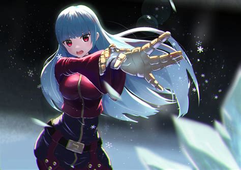 Safebooru 1girl O Belt Black Background Blue Hair Blurry Bodysuit