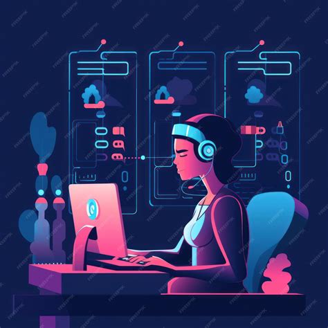 Premium Ai Image Robot Virtual Assistant Robot Writing A Robot Chatbot Business Ai Coder