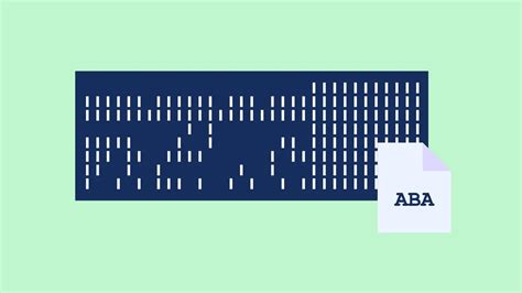 Aba File Format Technical Details Complete Australian Banking File Specification
