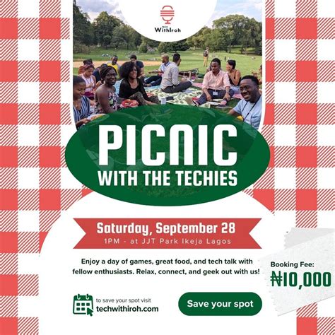 techwithiroh on linkedin techie picnicwithtechies techwithiroh picnic techcommunity