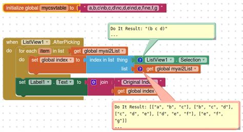 get correct index from listview selection after filtering mit app