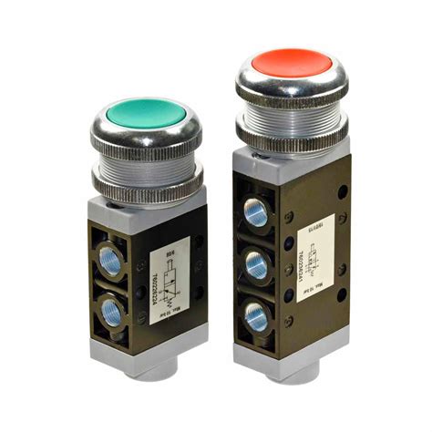 Pneumatic Push Button Valve Pneumatic Controls Impulse Automation Ltd
