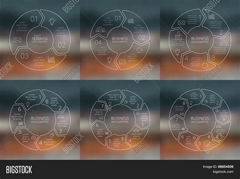 Circle Linear Arrows Vector And Photo Free Trial Bigstock