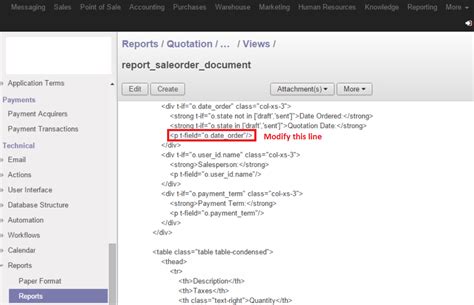 wrong date format on pdf of invoice odoo