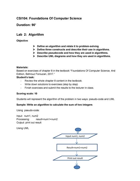 Lab 02 Có Cái Lol Mà đây Là Tài Liệu Của đại Học Nha Trang Csi104 Foundations Of Computer