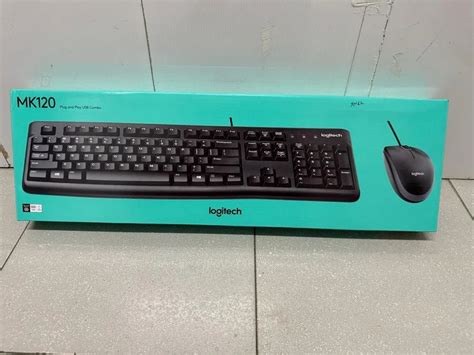 Logitech Mk120 Wired Keyboard Mouse Combo At ₹ 1250 Piece Keyboard And Mouse Combo In Mumbai
