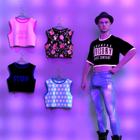 Dforce Crop Top For Genesis 8 Male 3d Figure Assets Jamesphillip